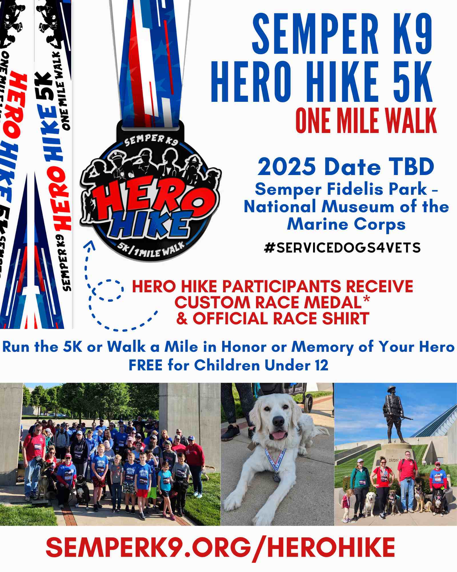 Semper K9 8th Annual Hero Hike - Semper K9 - Service Dogs for Veterans